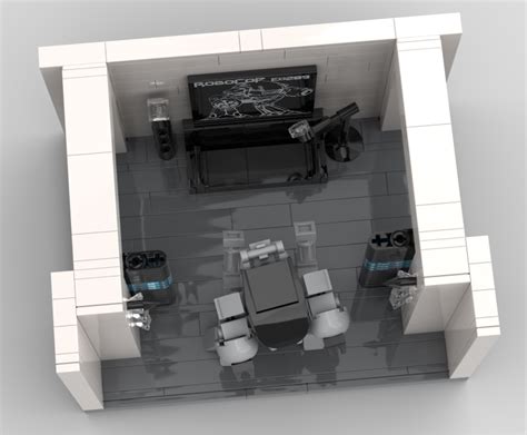 Lego Moc Ed290 From Robocop By Thierry Rebrickable Build With Lego