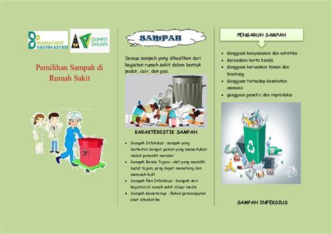 Pemilihan Sampah Di Rumah Sakit Leaflet Pdfcoffee