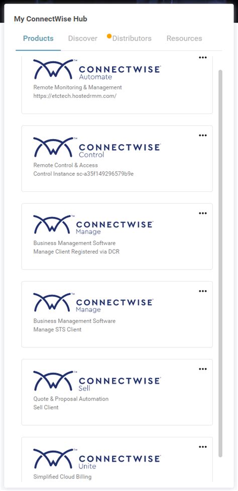 Connectwise Home Connectwise