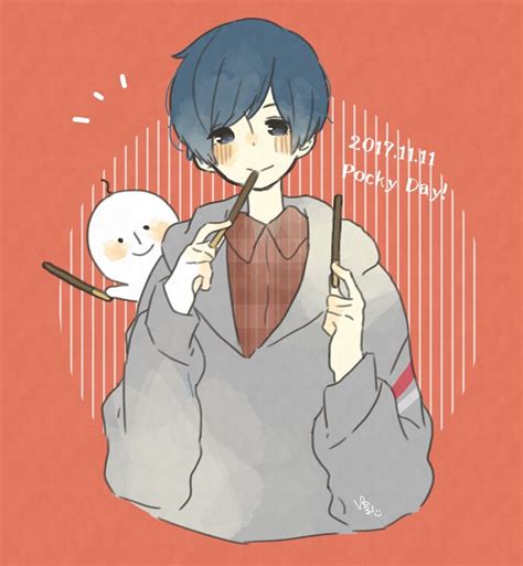 ポッキープリッツの日 みなさんポッキー食べたかいー？ Dessin