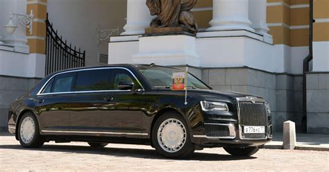 Vladimir Putin Debuts New Russian Made Armored Limo At Latest