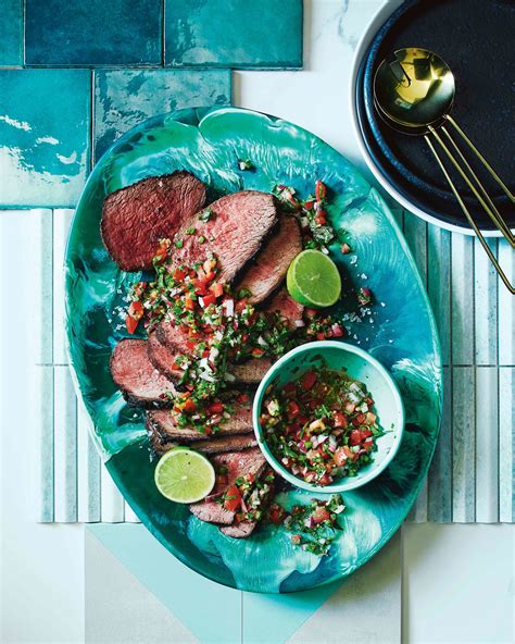Argentinian Style Blackened Rump Steak W Salsa Criolla — Hayden Quinn