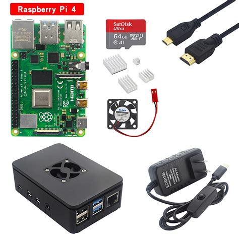 Vente Des Kits Complets Raspberry Pi 4 4gb De Ram Sur Douala