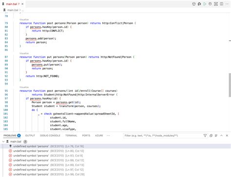 code and visualize ballerina the ballerina programming language