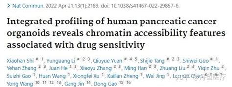 类器官模型——胰腺癌类器官 知乎
