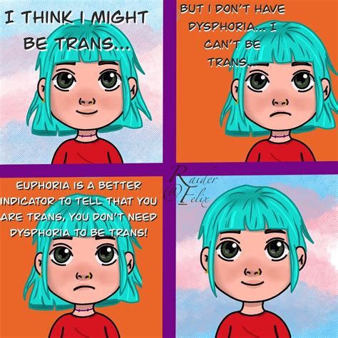 The Same For Non Binary People You Don T Need Dysphoria Happy Pride Month Nonbinary