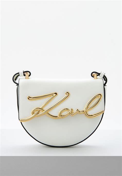Сумка Karl Lagerfeld, цвет: белый, RTLACM085001 — купить в интернет ...