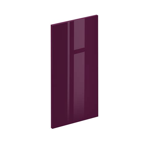 Joue Sevilla Aubergine Brillant H 76 8 X L 36 7 Cm Leroy Merlin