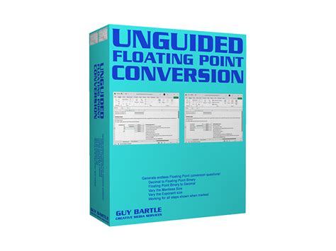 Endless Unguided Floating Point Binary Conversion Question Generator