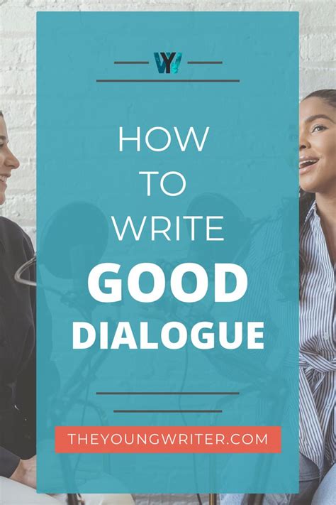 How To Write Good Dialogue Cool Writing Classic Literature Books