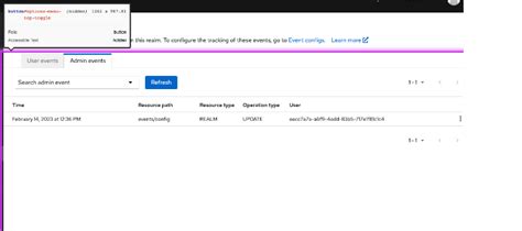 Accessibilityevents Serious Issues · Issue 17799 · Keycloakkeycloak