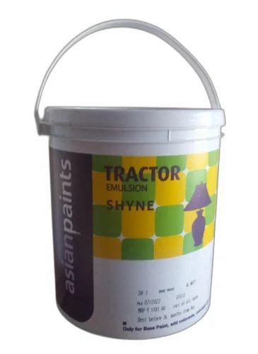 Asian Paints Tractor Emulsion Shyne Paint 4 L At ₹ 1000bucket In