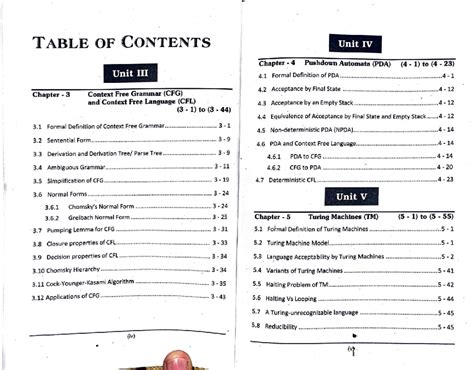 Toc Decode 230606 073242 Table Of Contents Unit Iv Chapter 4 Pushdown