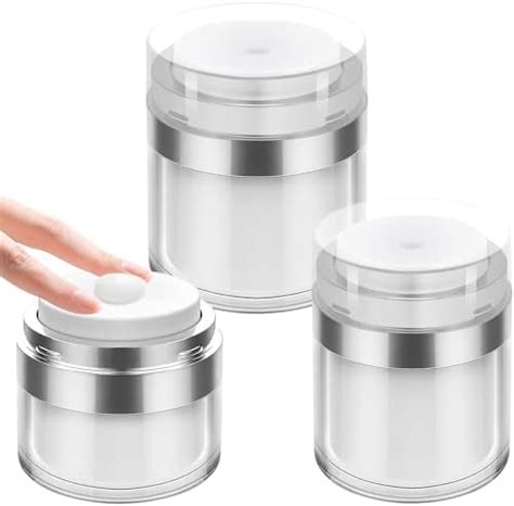 Hanyousheng 3 Stück Creme Spender 15 30 50 ML Pumpspender Creme