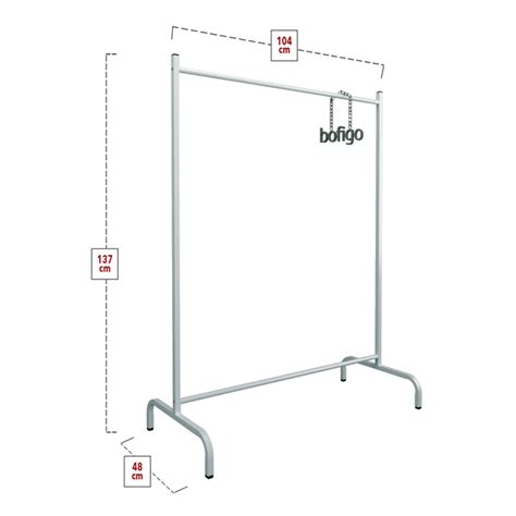 თეთრი ტანსაცმლის საკიდი Extra Ge