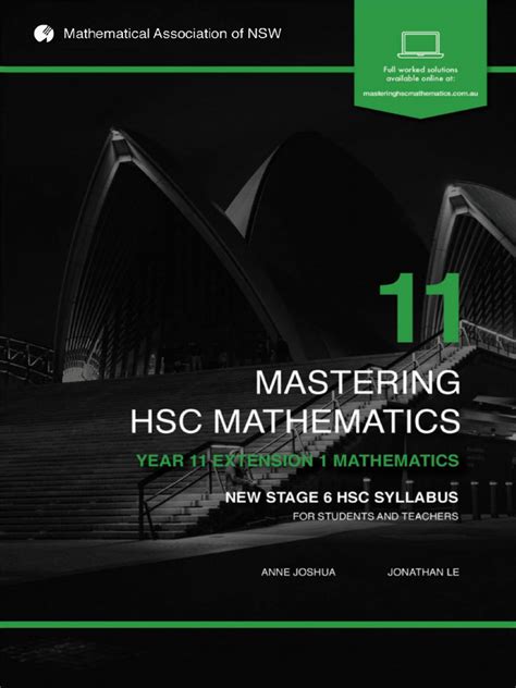 Mastering Hsc Extension 1 11 Pdf