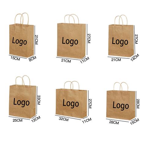 Hong Kong Local Kraft Paper Bag Take Out Paper Bag Food Paper Bag