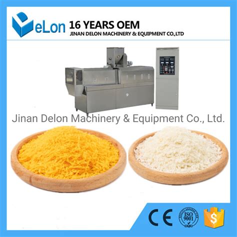 Small Scale Breadcrumbs Making Machine Bread Crumb Extruder Production