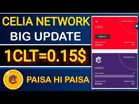 Celia Mining App Celia Coin Price List Celia App New Update