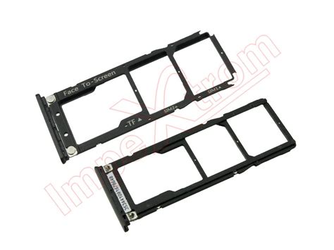 Black Dual SIM/ Micro SD tray for Alcatel 3C 5026D