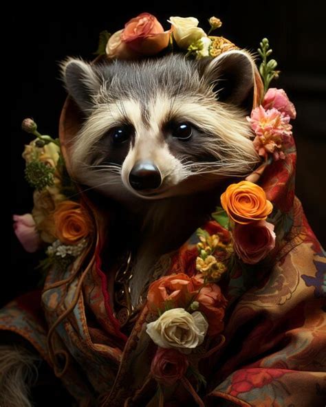 Premium Photo Decoding The Fashion Enigma Floral Decolletage Vs Sloth