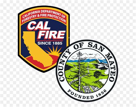San Mateo County And Cal Fire Duel Logo Cal Fire Logo Label Text