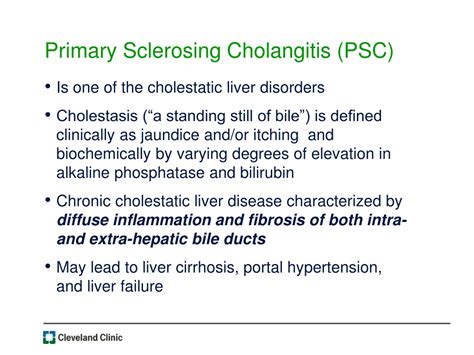 Ppt Primary Sclerosing Cholangitis Understanding Diagnosis And Management Powerpoint