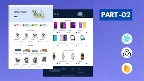 Full Stack React Ecommerce Website Design Using Reactjs Redux Toolkit And Firebase V9 For