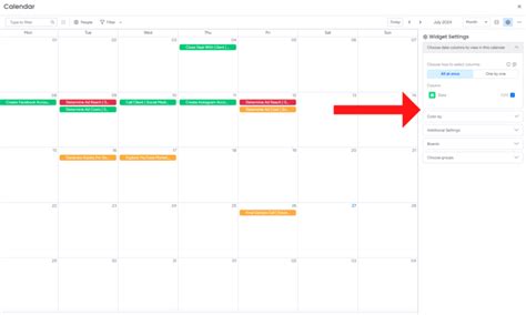 How To Use The Monday Calendar A Tutorial In