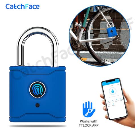Bluetooth Smart Padlock Fingerprint Lock Smart Loc Vicedeal