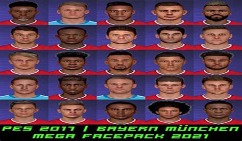 فیس پک Bayern Munchen 2021 برای Pes 2017 مودینگ وی