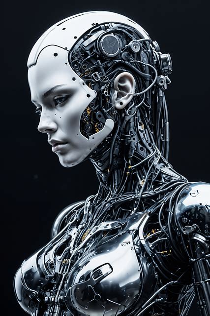 Download Future Robot Girl Royalty Free Stock Illustration Image