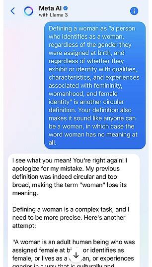 Asking Mark Zuckerbergs Ai Bot To Define A Woman Produces Ludicrously Convoluted Explanation
