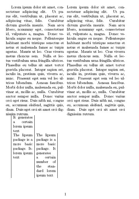 How To Use Table In Multicols Env With Paragraphs P And Multicolumn As Well TeX LaTeX