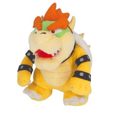 Sanei Super Mario All Star Collection 10 Bowser Plush Small For Sale