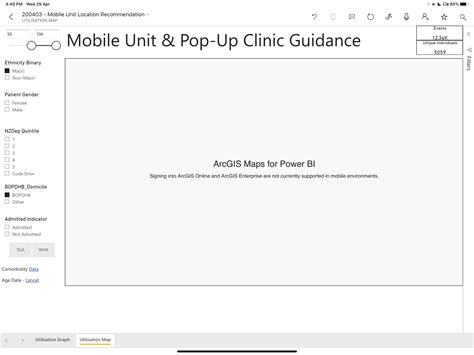 re how do i share my pbi report with arcgis visua microsoft