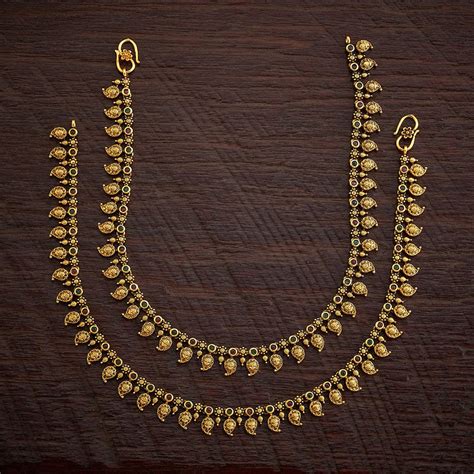 Finest Kolusu Designs கால்சஸ் Traditional Silver Kolusu Model