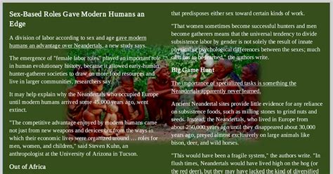 WikiGraphics Collection Sex Based Roles Hunter Gatherers