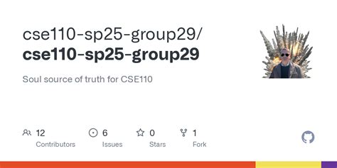 pull requests · cse110 sp25 group29 cse110 sp25 group29 · github