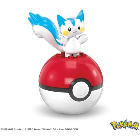 Mega Construx Pokemon Series 17 Pachirisu Figure Building Set With Poke