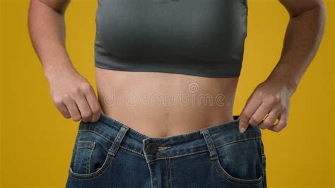 Close Up Unrecognizable Slim Slender Sport Woman Lady Female Athlete