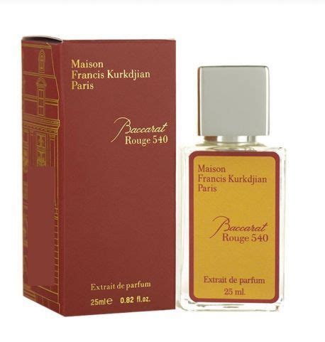 Парфюмерия XXI века Baccarat Rouge 540 19041963 Парфюмерная вода 25 мл ...