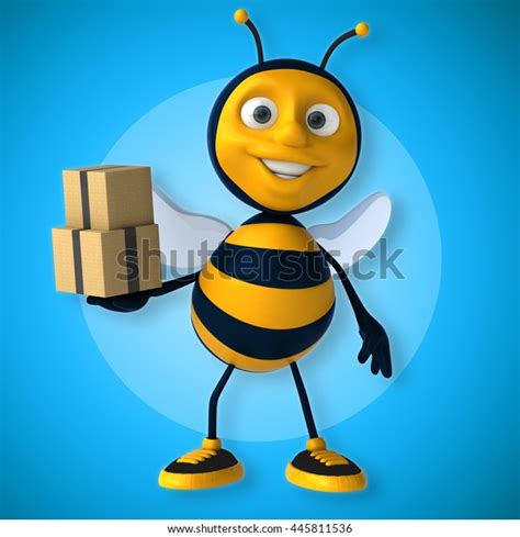Fun Bee Stock Illustration 445811536 Shutterstock