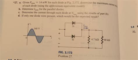 Solved Maximum Current At A Given P Max MW For Chegg Com