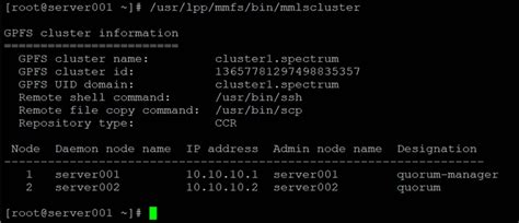 How To Create A GPFS Filesystem On CentOS Linux Mainpedia