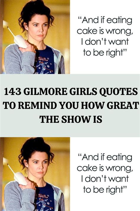 142 Gilmore Girls Quotes To Remind You How Great The Show Is Artofit