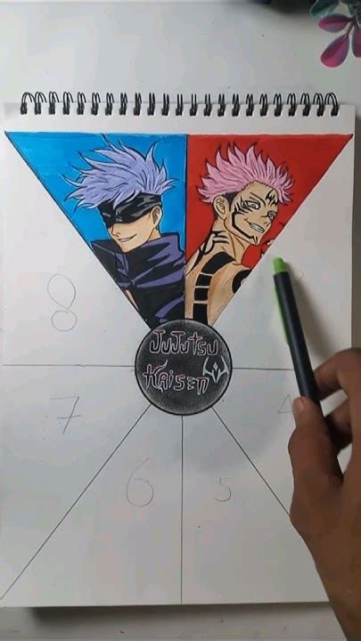 2nd Sukuna Drawing Please Like And Subscribe Trending Viral Sukuna