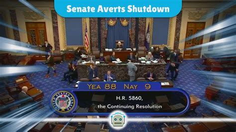 Senate Passes Funding Bill Averts Government Shutdown Amid Controversy