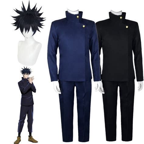 Jujutsu Kaisen Fushiguro Megumi Cosplay Costume Blue Nalagila