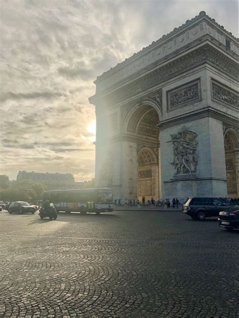 Триумфальная арка Париж Landmarks Building Travel